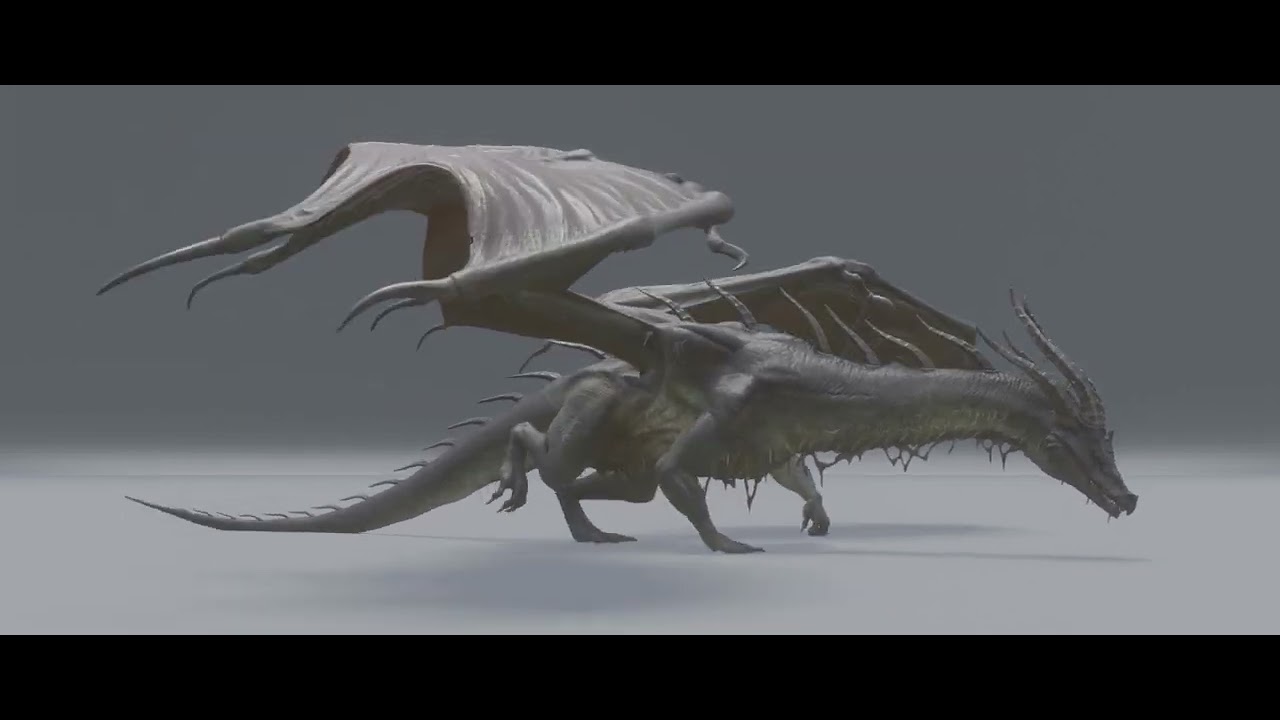 dragon walk forward - YouTube