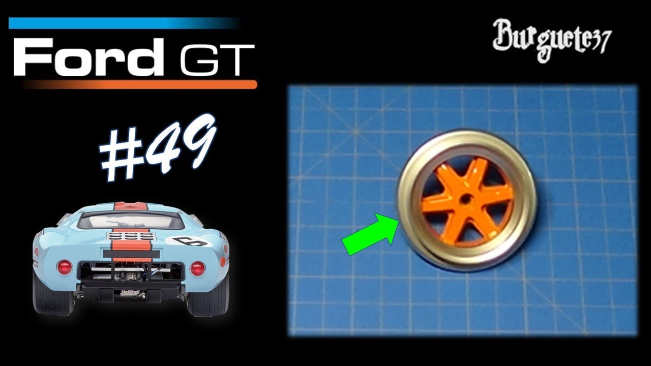 🏆 Construye tu Ford GT 🏁 #49 | GT40 Le Mans 1969 - Rin delantero ...