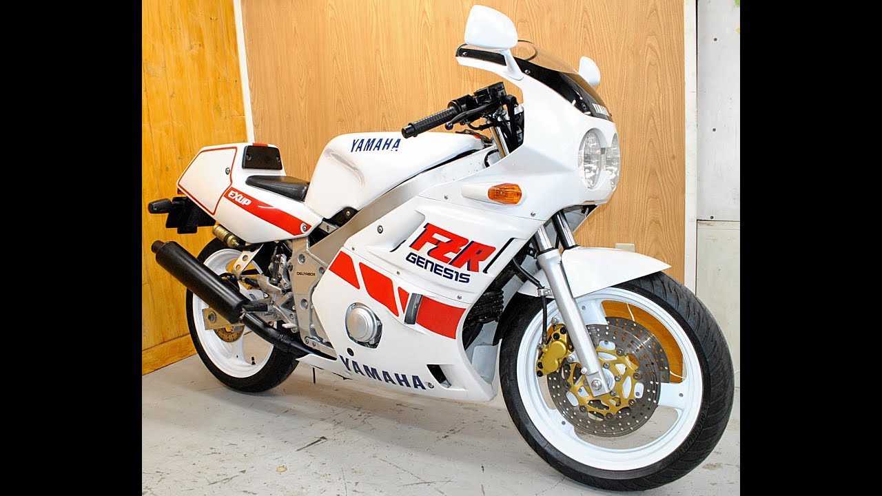 Yamaha FZR400R(1987) exhaust sound and details. ヤマハFZR400R詳細/ノーマルマフラーレーシング音 - YouTube