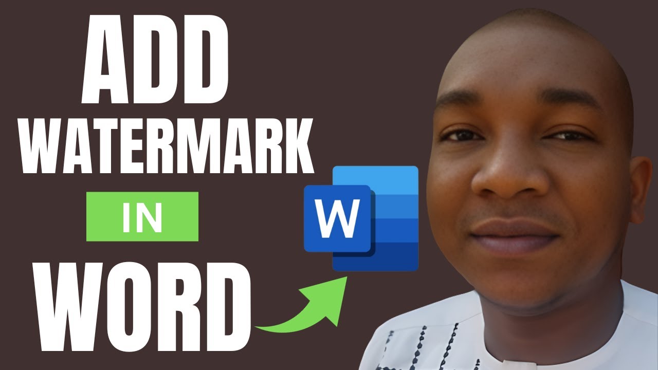 How to Add Watermark in Word - Watermark in Microsoft Word Document ...