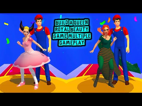 Build A Queen Royal Beauty Game All Level Outfit and Costume Challenge ...