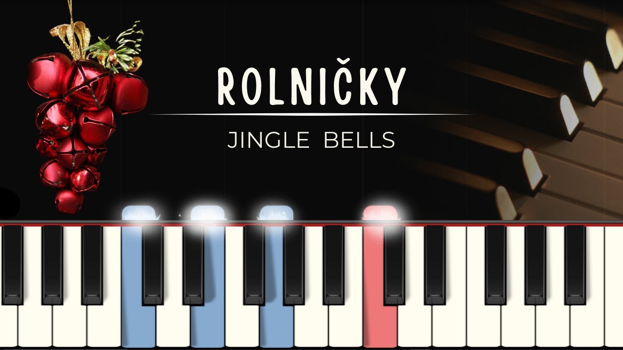 Rolničky | Jingle Bells EASY | MIDI + Synthesia tutorial + piano sheets ...