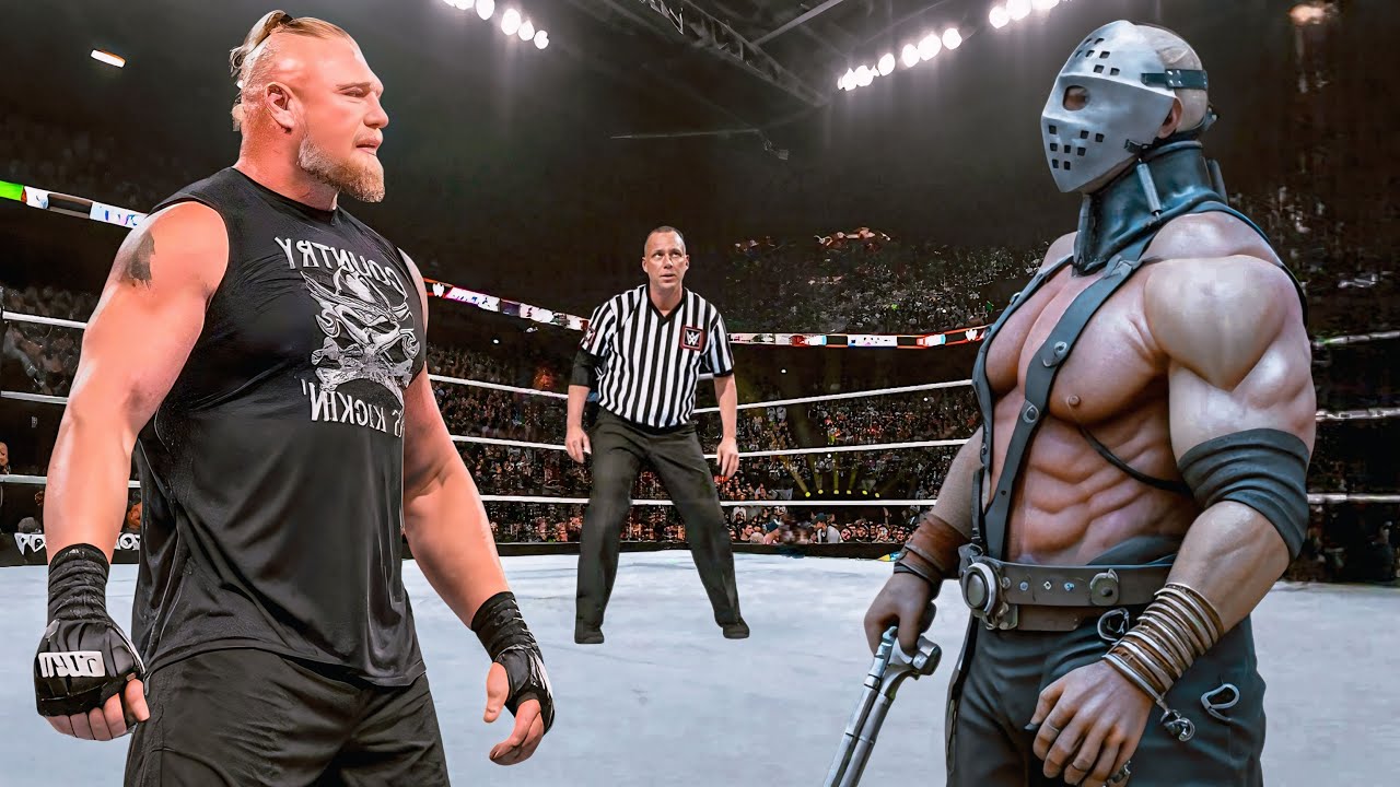 🔥FULL MATCH - Brock Lesnar vs Lord Humungus - Iron Man Match 2025 | WWE ...
