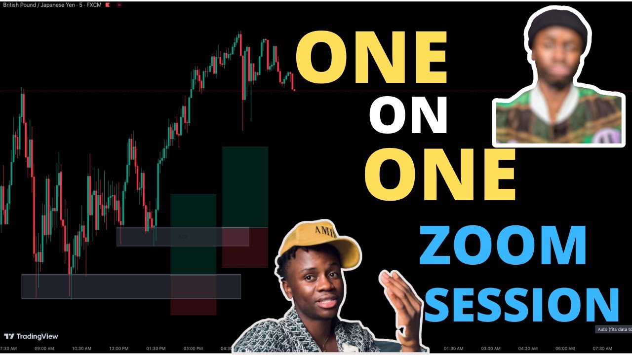 LIVE Zoom One on One Session with one of my students. Trading tips ...