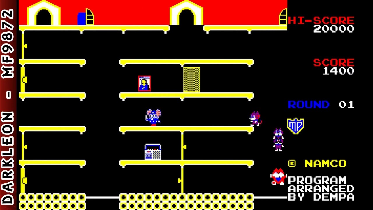 Nec Pc-88 - Mappy - YouTube