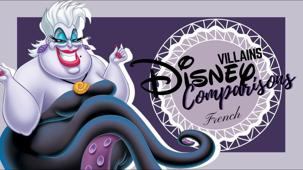 Disney Voices Comparisons: The Villains - French - YouTube
