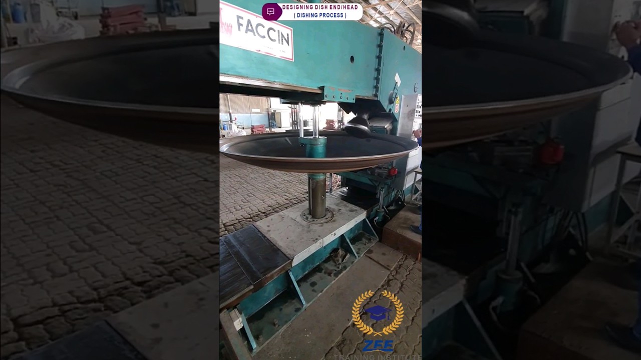 Dished End Manufacturing Process! #fabrication #solidworks #built ...