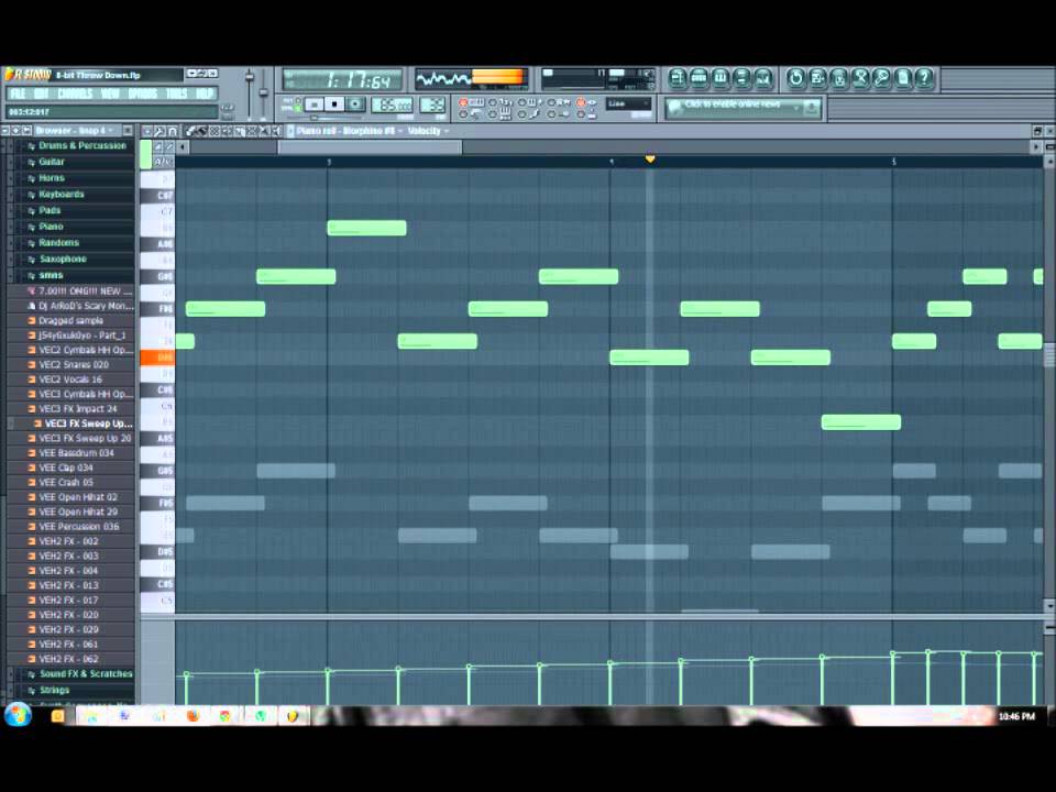 Fl Studio - 8-Bit Throw Down :D - YouTube