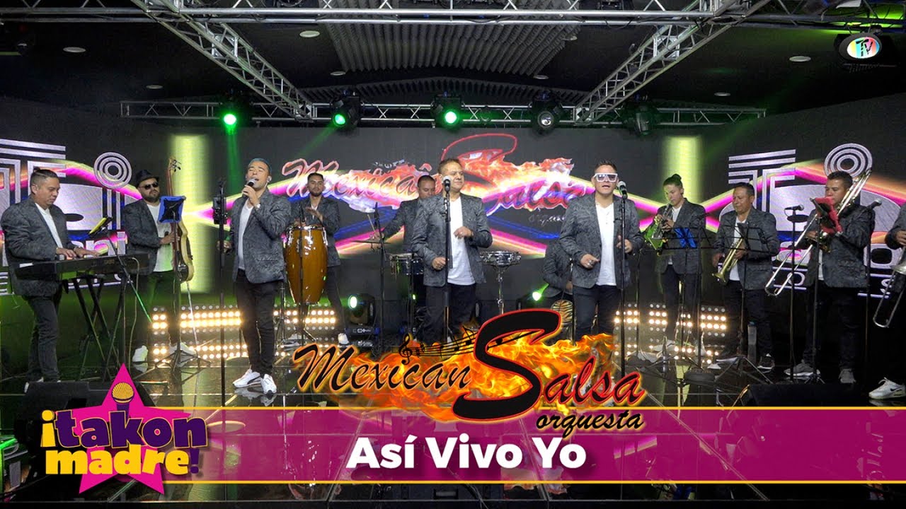Mexican Salsa Orquesta - Así Vivo Yo (Video Oficial) - YouTube