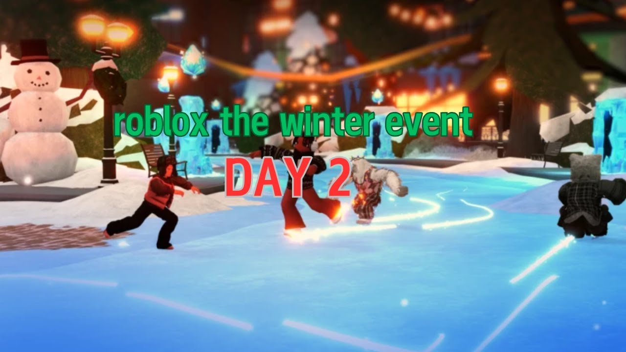 🔴LIVE ROBLOX THE WINTER EVENT DAY 2 - YouTube