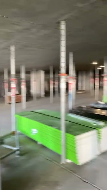 Unfinished parking garage - YouTube