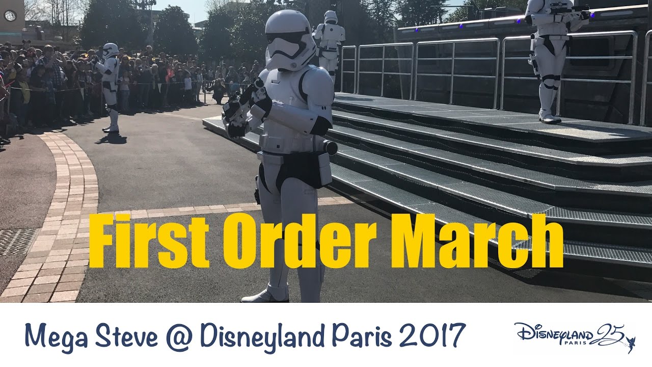 Star Wars - First Order March - Season of the Force - April 2017 - 25th ...