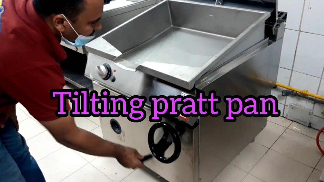 tilting pratt pans تشغيل أجهزة مطابخ/ تلتنج بان يعمل بالغاز - YouTube