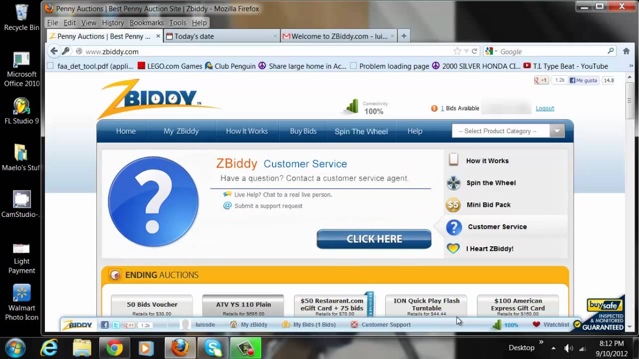 what is zbiddy - Get Free Bids-- Quipbids Free Bids 100% Real - YouTube