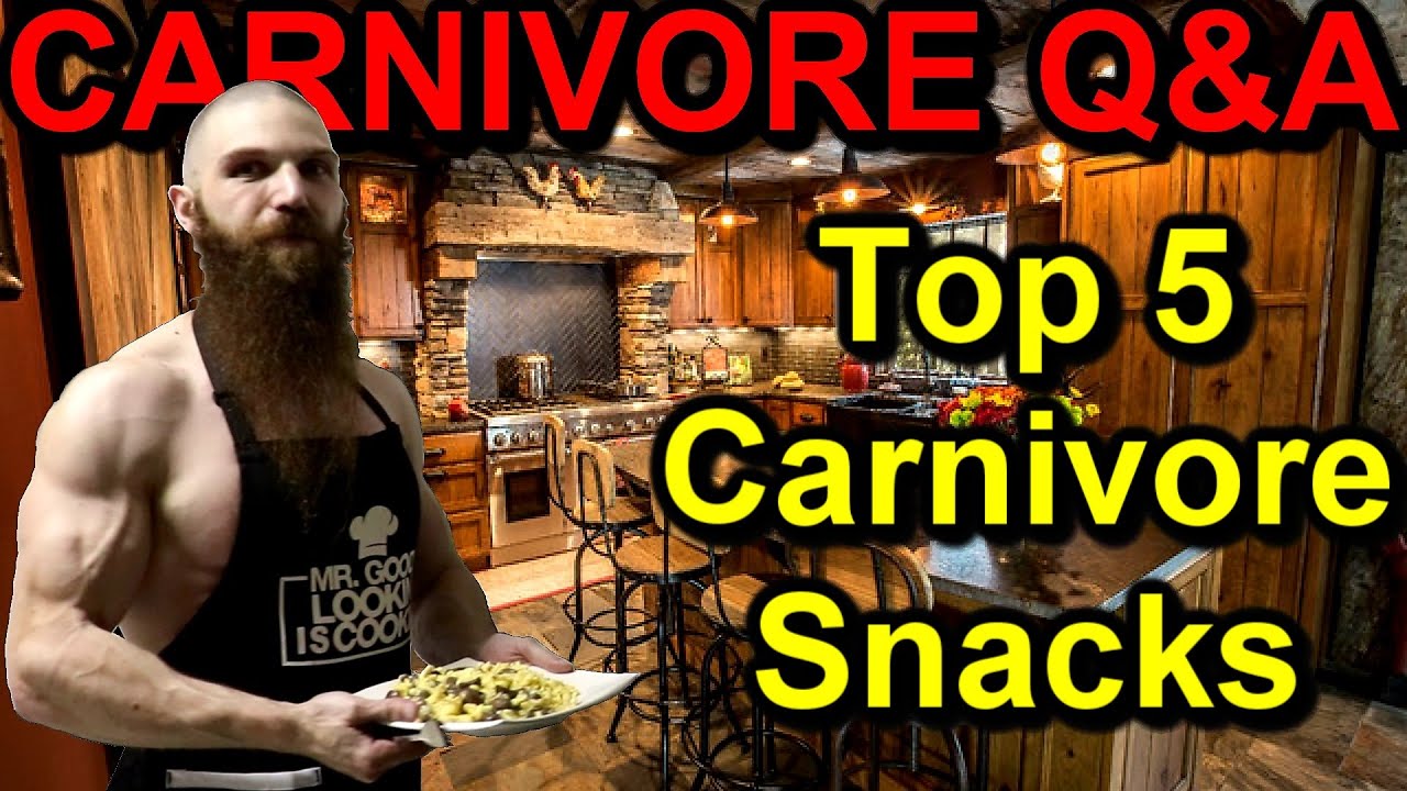 Carnivore Q&A: What are the BEST SNACKS on the CARNIVORE DIET??? Top 5 ...