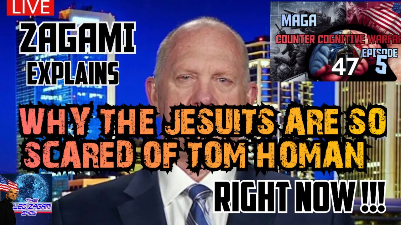 ZAGAMI EXPLAINS WHY THE JESUITS ARE SO SCARED OF TOM HOMAN RIGHT NOW ...