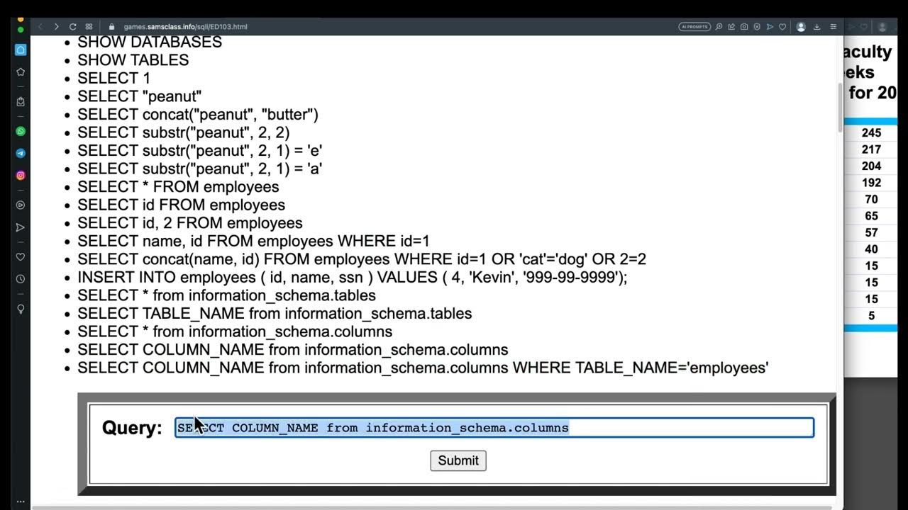 SQL Injection - YouTube
