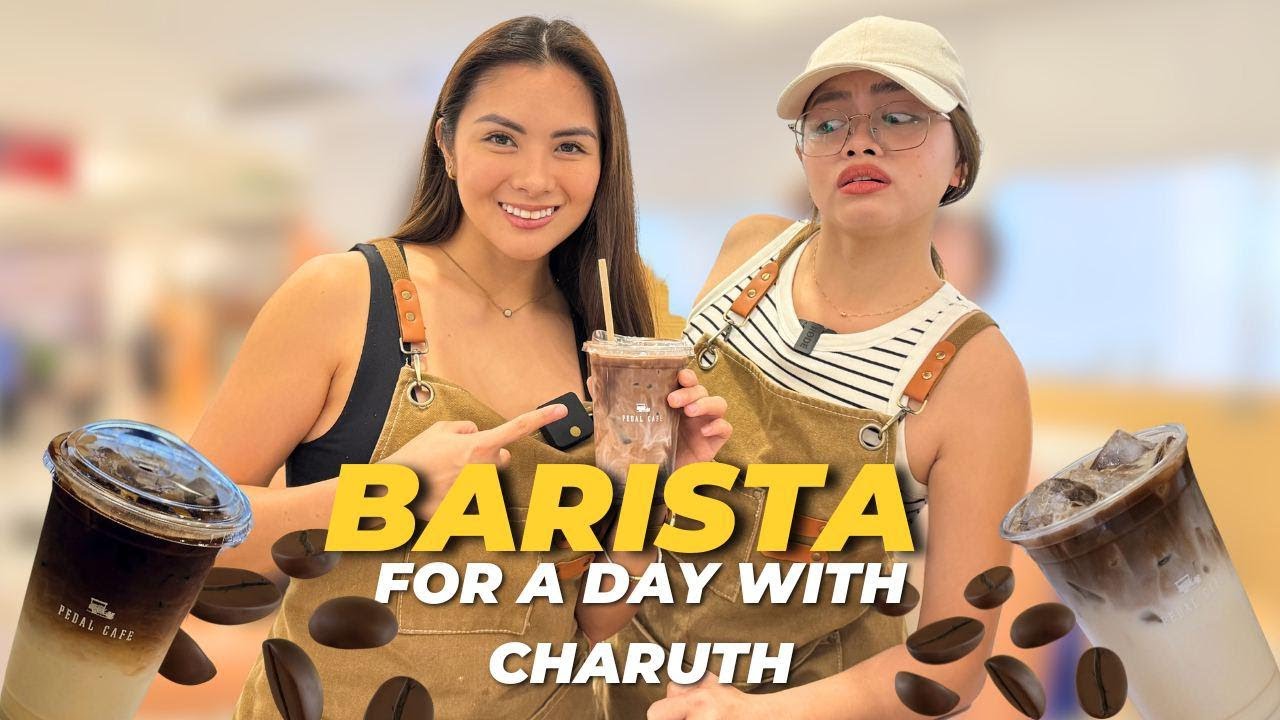 Ashley is Petra I EP 7: Barista for a Day with CHARUTH! - YouTube