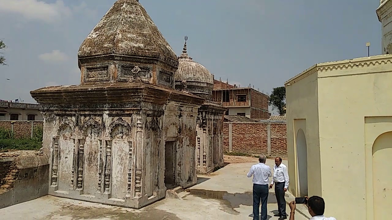 cm lalbabu raut visited historical temple parasnath - YouTube