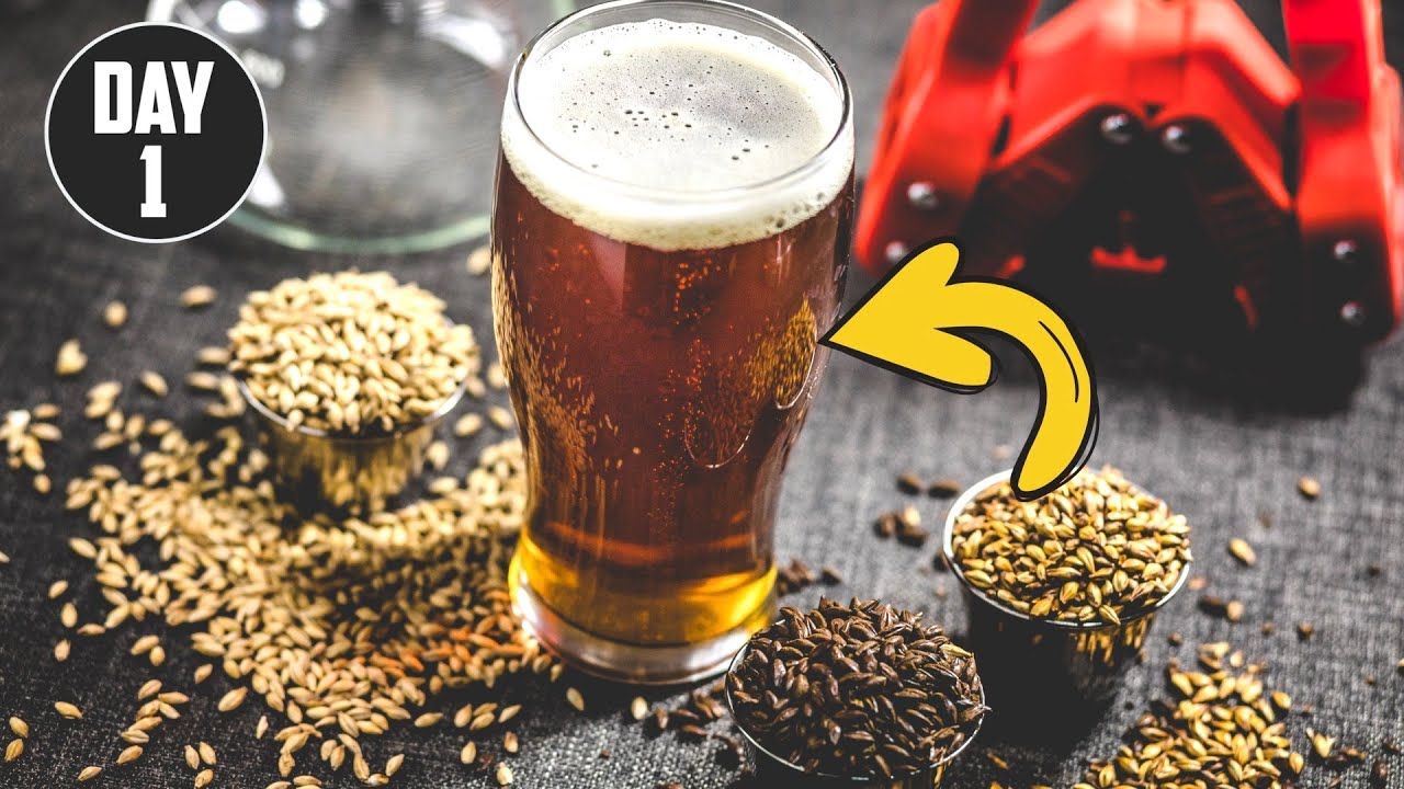 The 7 Day Beer Challenge: Grain-to-Glass In A Week - YouTube