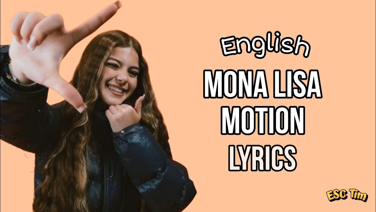 Zahide - Mona Lisa Motion (English Translation) | English Lyrics (Tekst) 🇩🇪 - YouTube