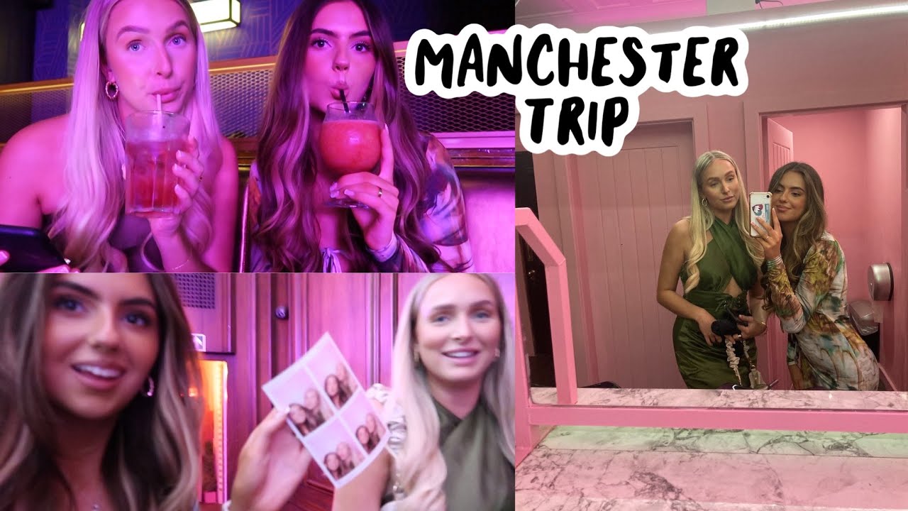 GIRLS TRIP TO MANCHESTER | basically 23 minutes of eating and drinking ...