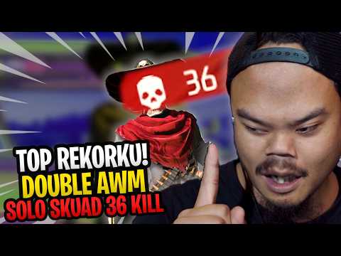 Akhirnya Memecahkan Rekor Solo Squad Sampai 36 Kill!