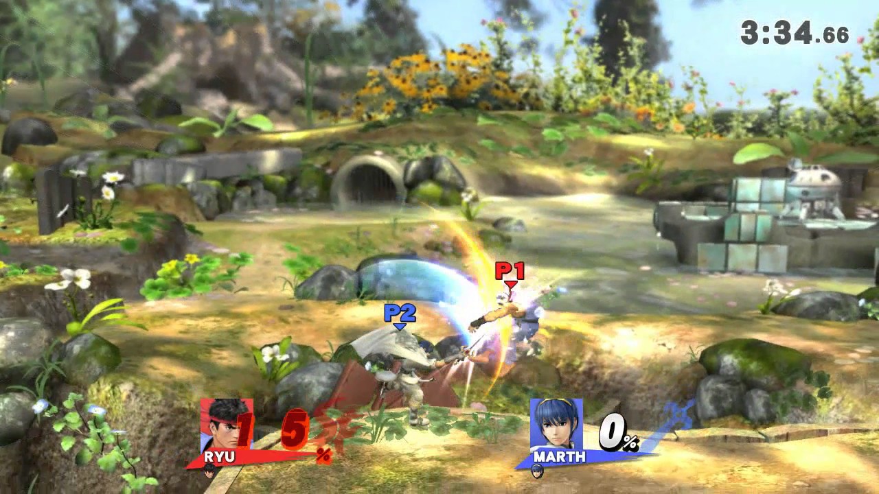 TheCapped Ryu vs a Marth - YouTube