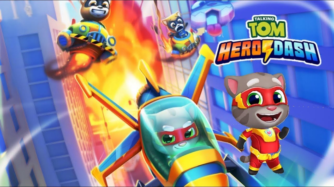 Talking Tom Hero Dash - Super Tom SPECIAL EVENTS and Gameplay - YouTube