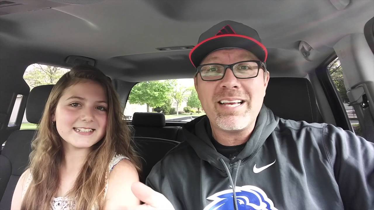 Dad's Adorable Song - Daddy Daughter Date - Rapping Dad - YouTube
