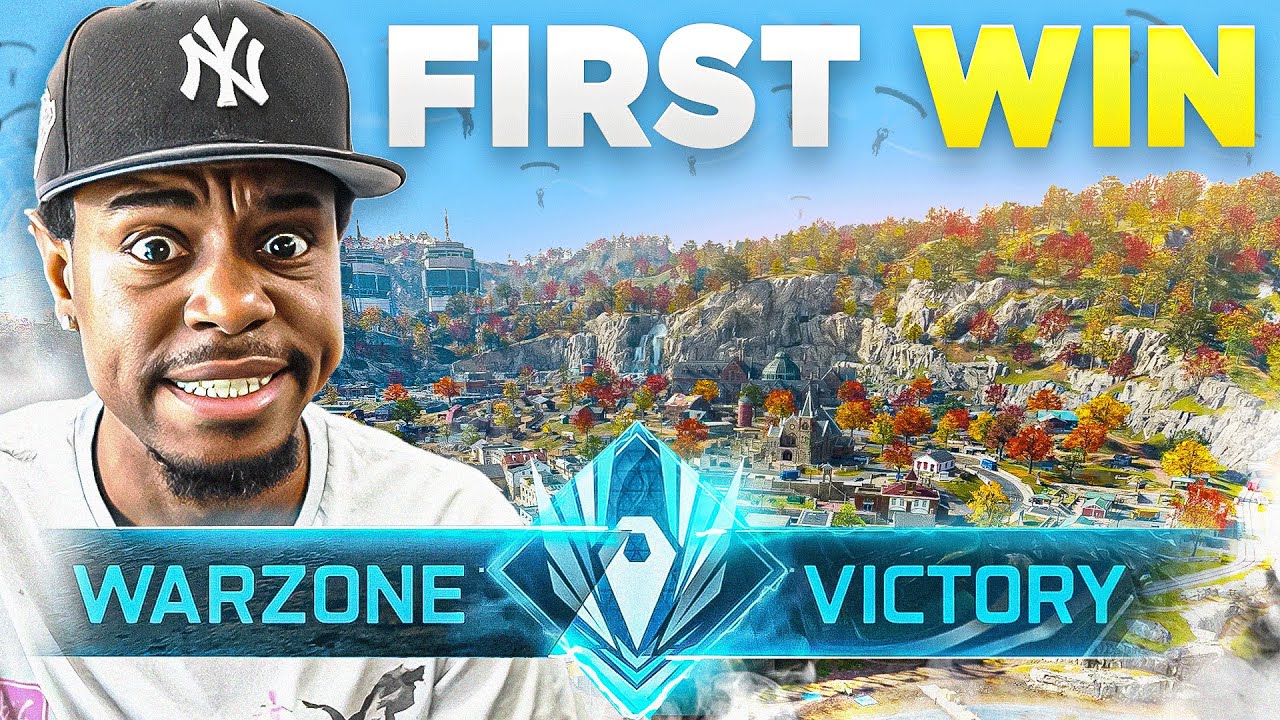 My FIRST WARZONE VICTORY on HAVEN'S HOLLOW (NEW WARZONE MAP) - YouTube
