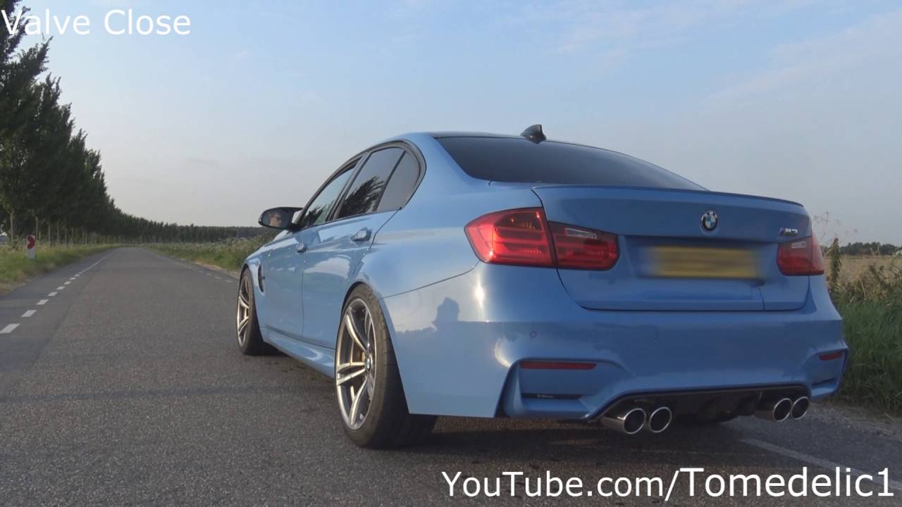 BMW M3 F80 Stock Vs 3D Design Exhaust Sounds - LOUD Revs, Accelerations ...