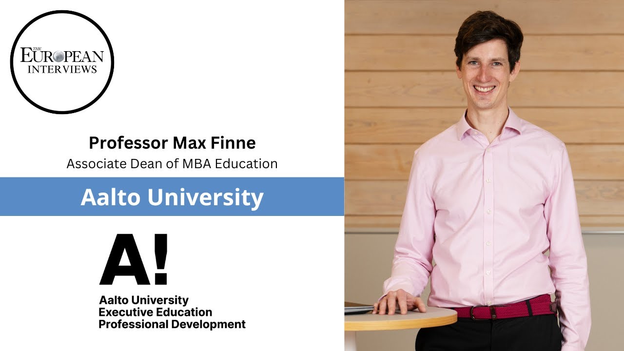 Video Interview with Professor Max Finne, Associate Dean of MBA ...