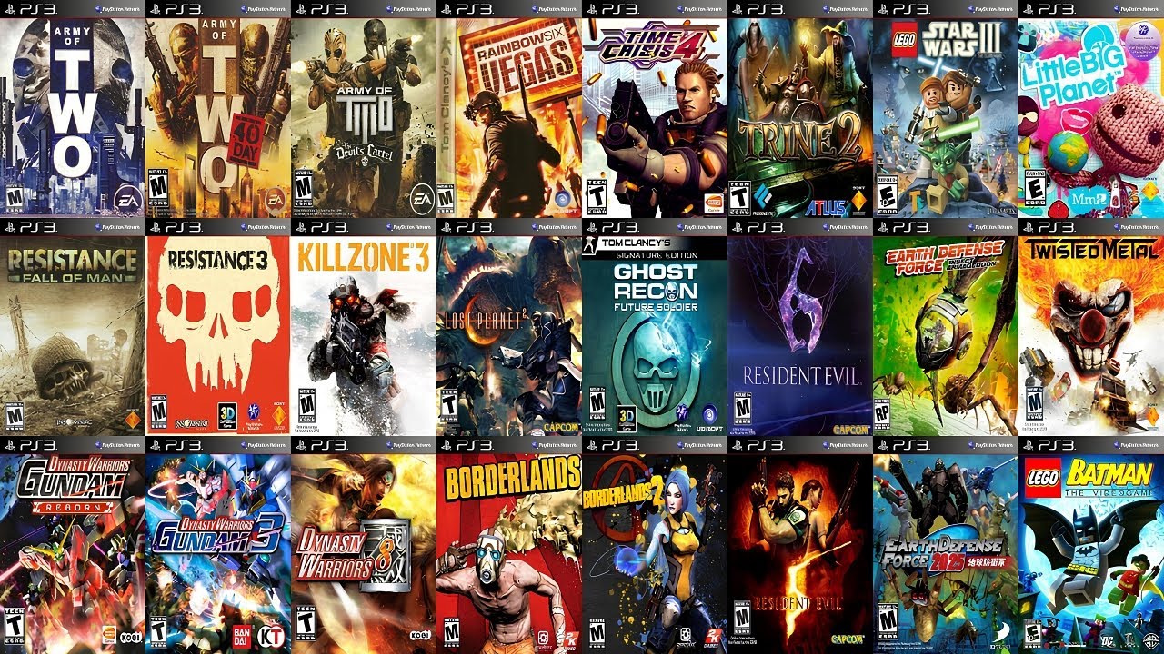 Top 33 Best PS3 Co-Op & Split Screen Games You Can Play With Friends or ...