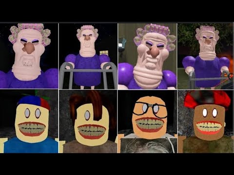 Roblox Escape The Grumpy Granny Scary Obby Roblox - YouTube