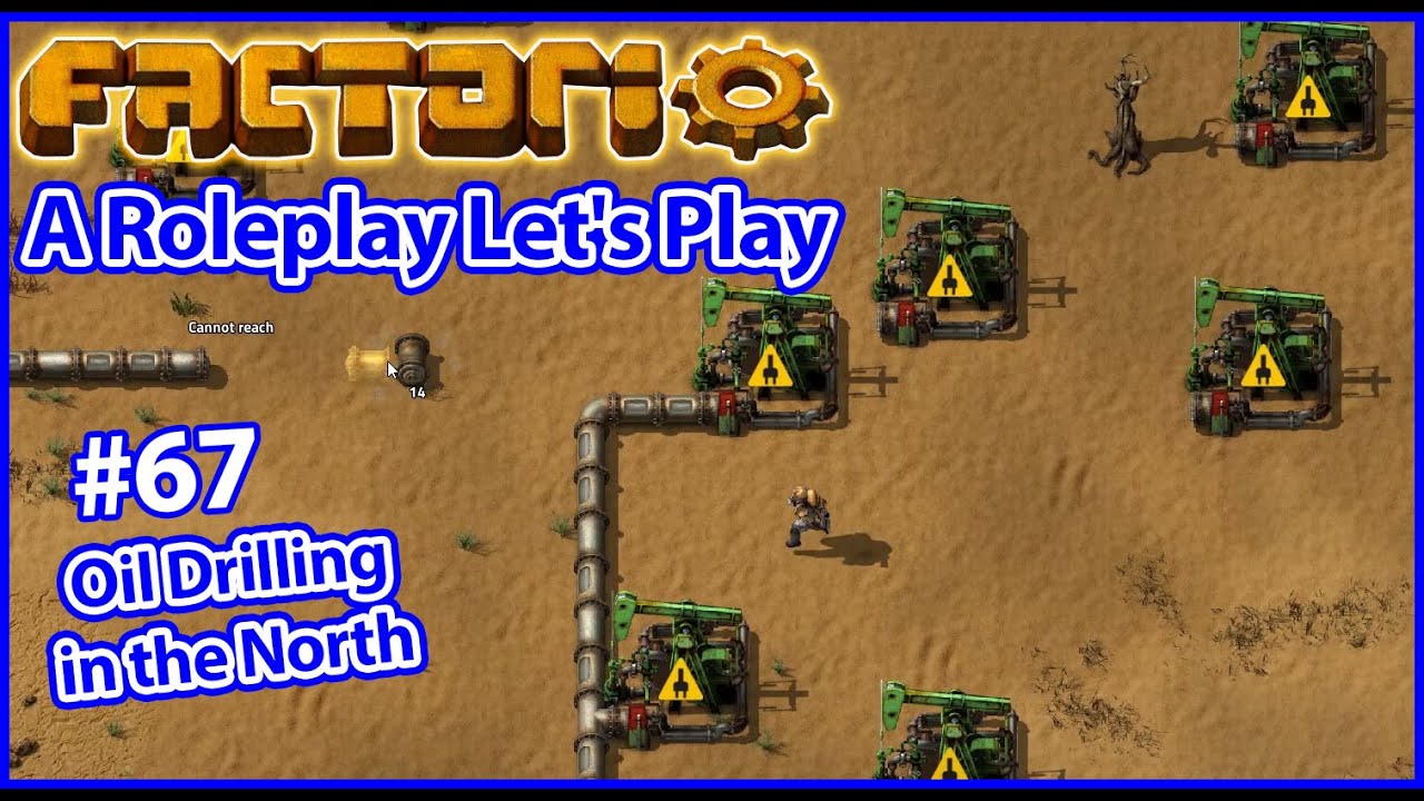 Factorio - Oil Drilling in the North - YouTube
