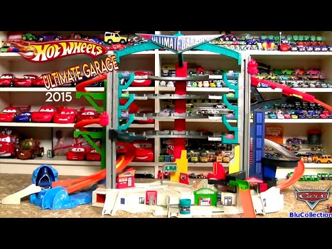 2015 Hot Wheels Ultimate Garage with Disney*Pixar's Cars (Classic BluCollection review)