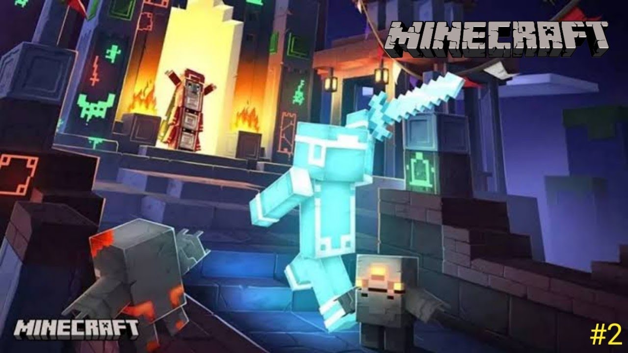 ZOMBIES BOSS ARE VERY STRONG 😨💪``#2``// Minecraft dungeos gameplay ...