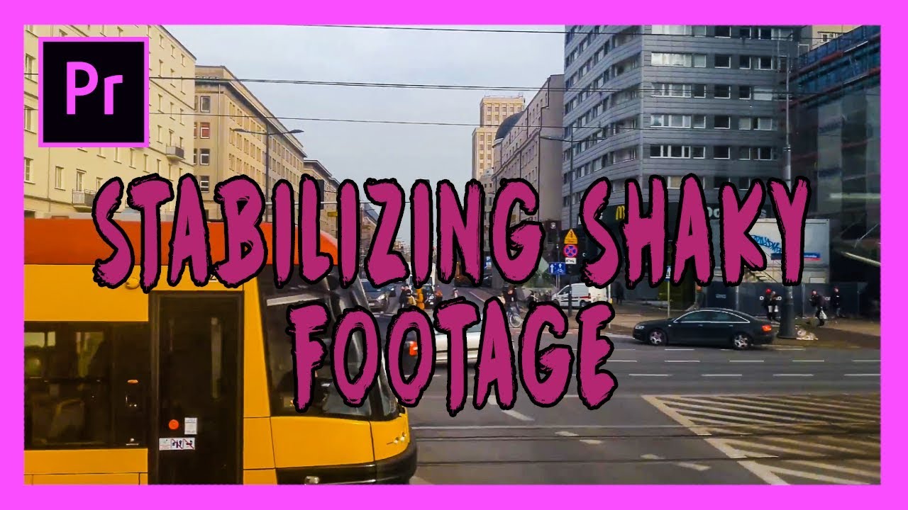 How to STABILIZE SHAKY Footage – Adobe Premiere Pro 2017 - YouTube