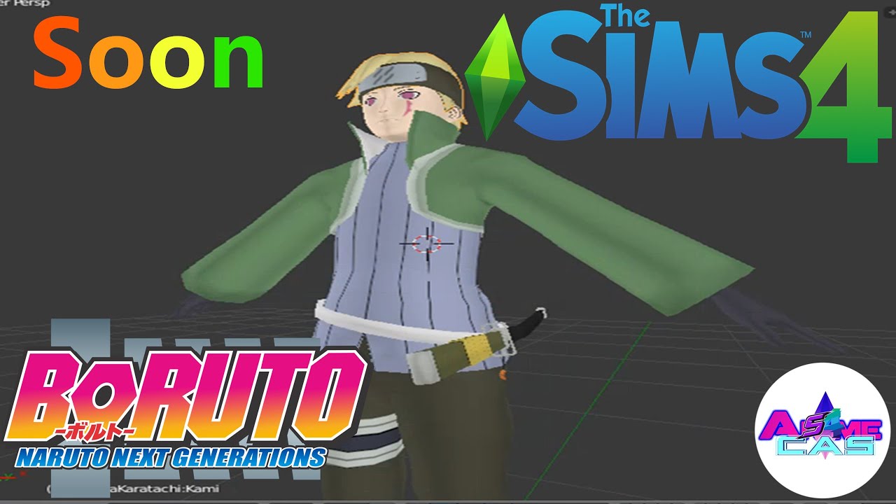 WORK NOW... SOON BORUTO MODS KAGURA THE SIMS 4 - YouTube