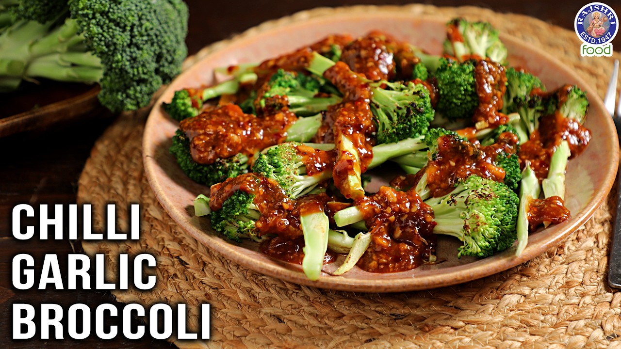 Chilli Garlic Broccoli | Delicious Simple Broccoli Appetizer With ...