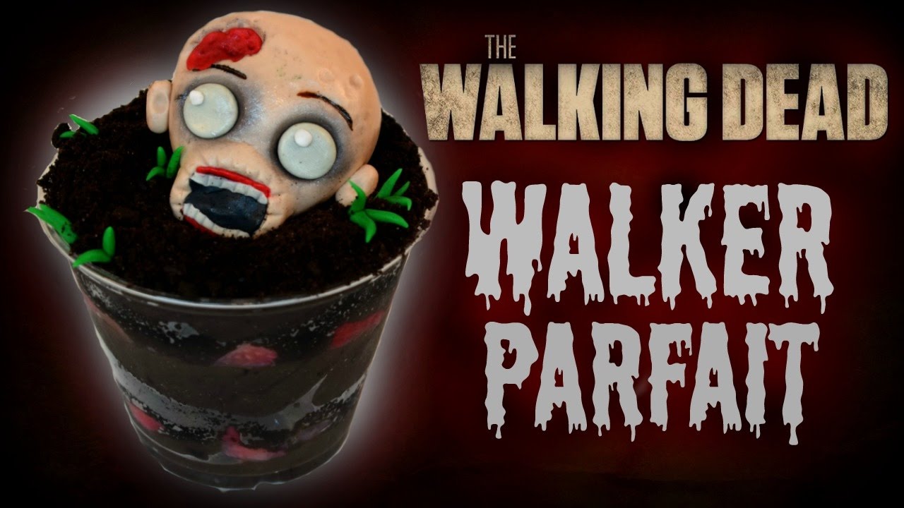 WALKING DEAD DESSERTS- WALKER PARFAIT! - YouTube