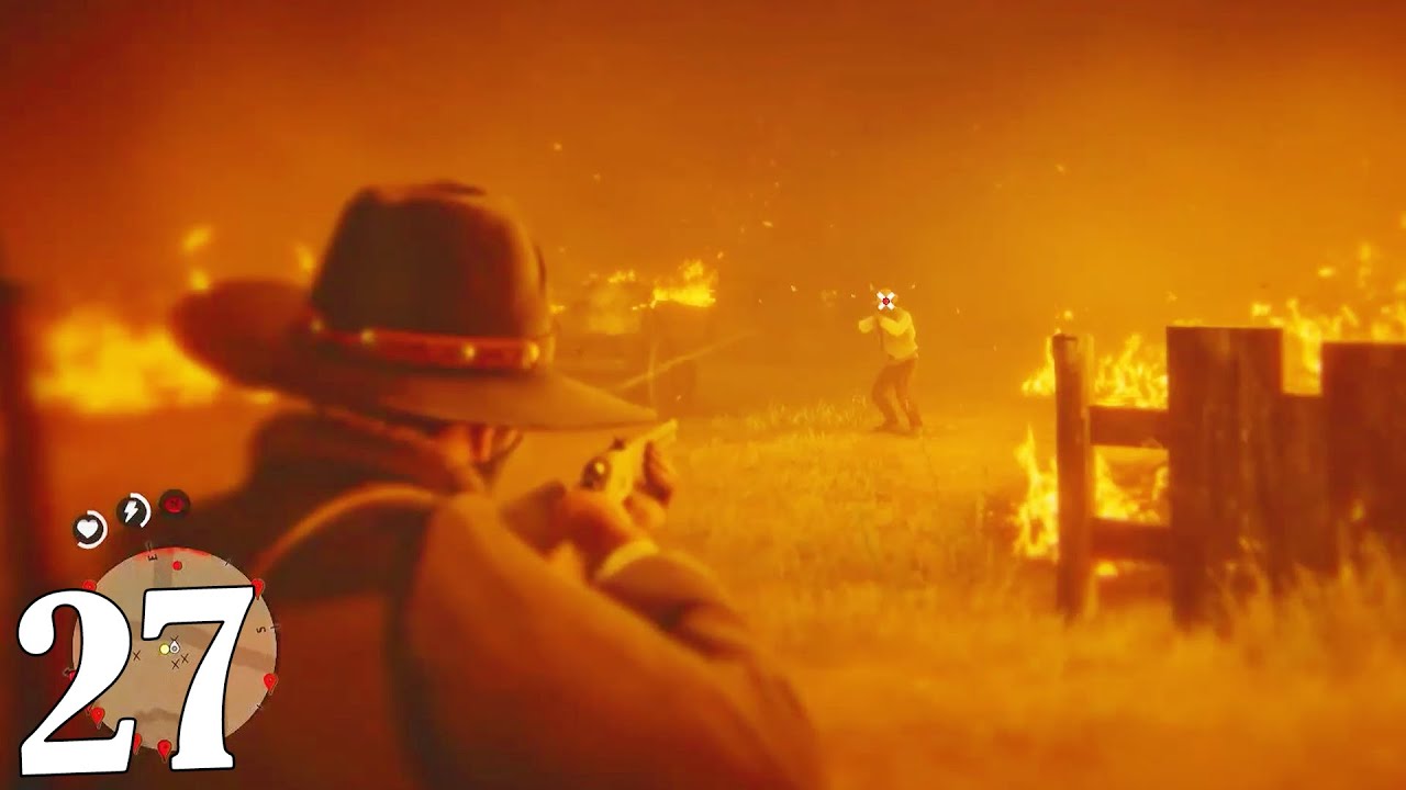 Red Dead Redemption 2 Walkthrough Part 27 - The Burning Fields - YouTube