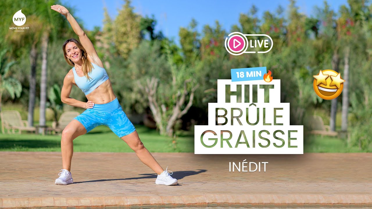 💥 HIIT LIVE Perte de Poids - Brûler les calories - Jessica Mellet ...