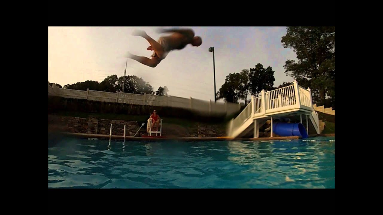 Swimming in Slow Motion Part 2 GoPro) - YouTube