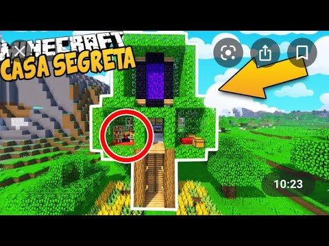 Case su minecraft ( con passaggio segreto tutorial) - YouTube