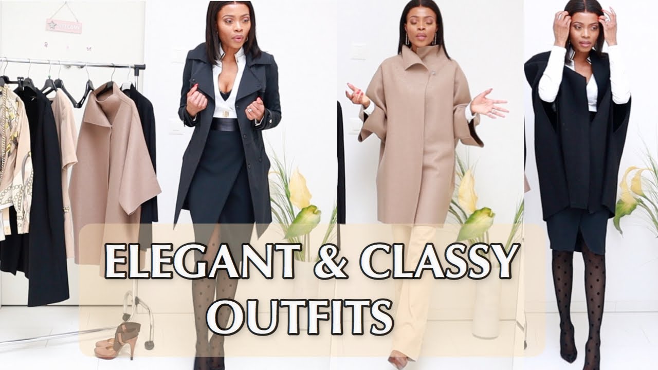 HOW TO LOOK ELEGANT AND CLASSY | WEEKEND OUTFIT IDEAS AND STYLING - YouTube