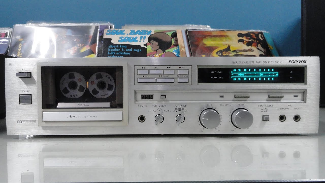 O Rei do Som - Tape Deck Polyvox CP-950D - YouTube