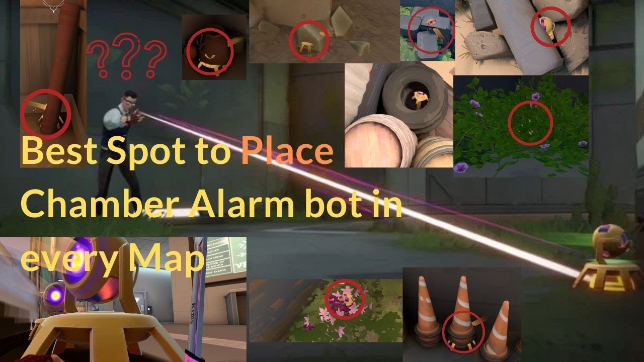 Chamber Alarm Bot Glitch Camouflage @Valorant | Alarm bot Bugs # ...