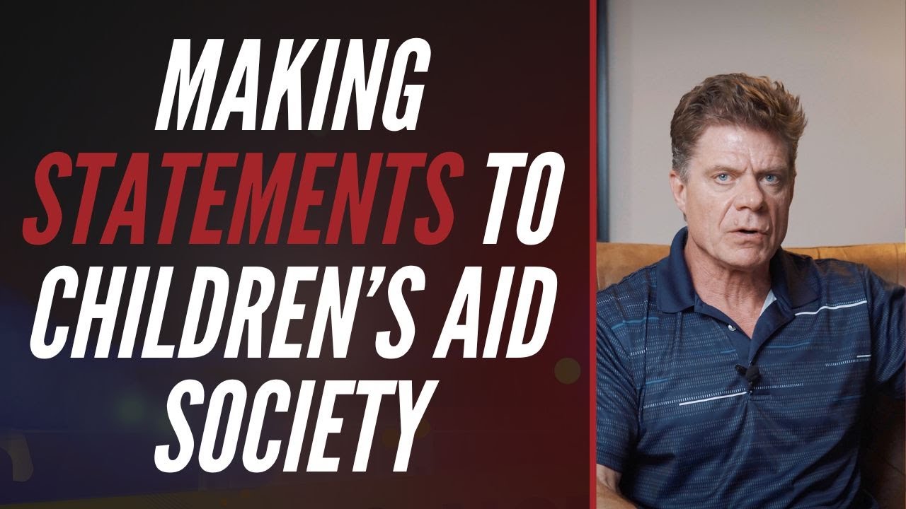 MAKING STATEMENTS TO CHILDREN’S AID SOCIETY - YouTube